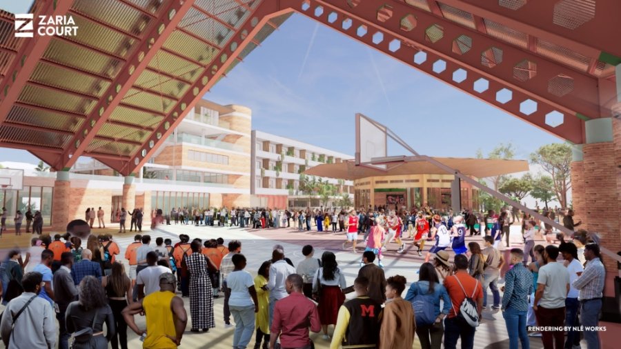 Hashyizwe hanze amafoto y’uko Zaria Court izaba isa niyuzura i ...