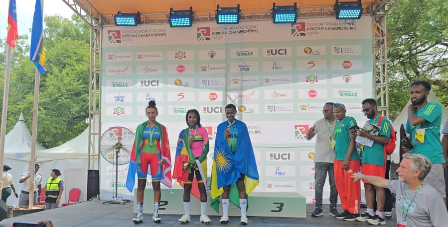 Amagare: Masengesho Yvonne yahesheje u Rwanda umudali wa mbere muri ...